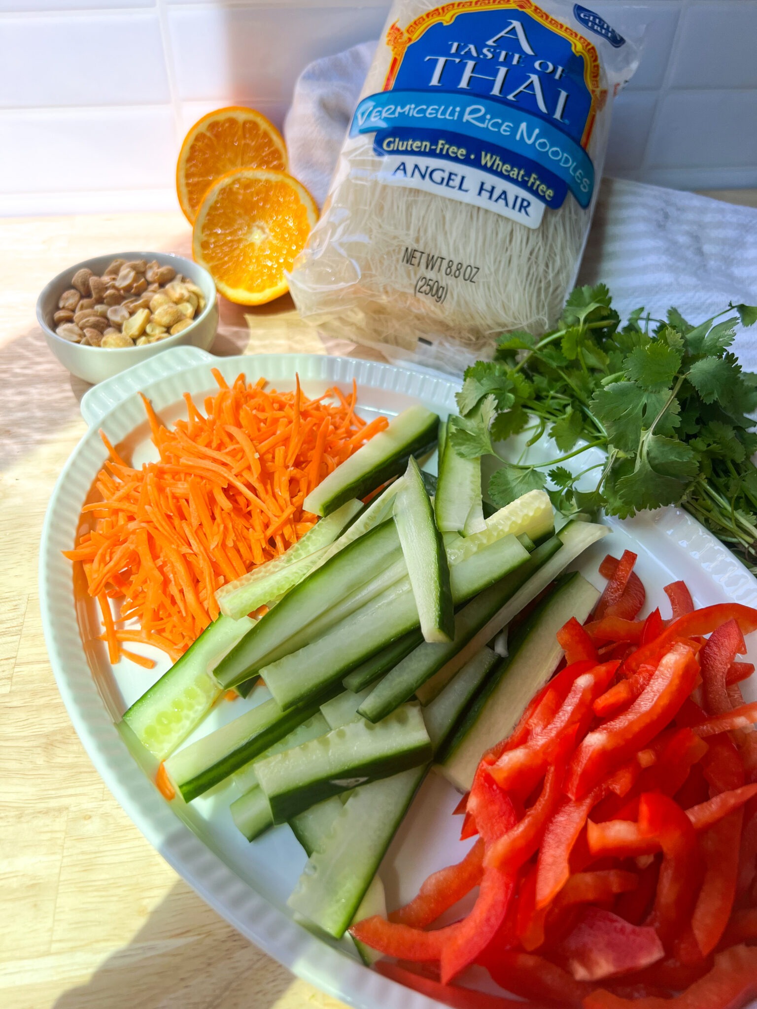 Spring Roll Salad - stokedathome.com