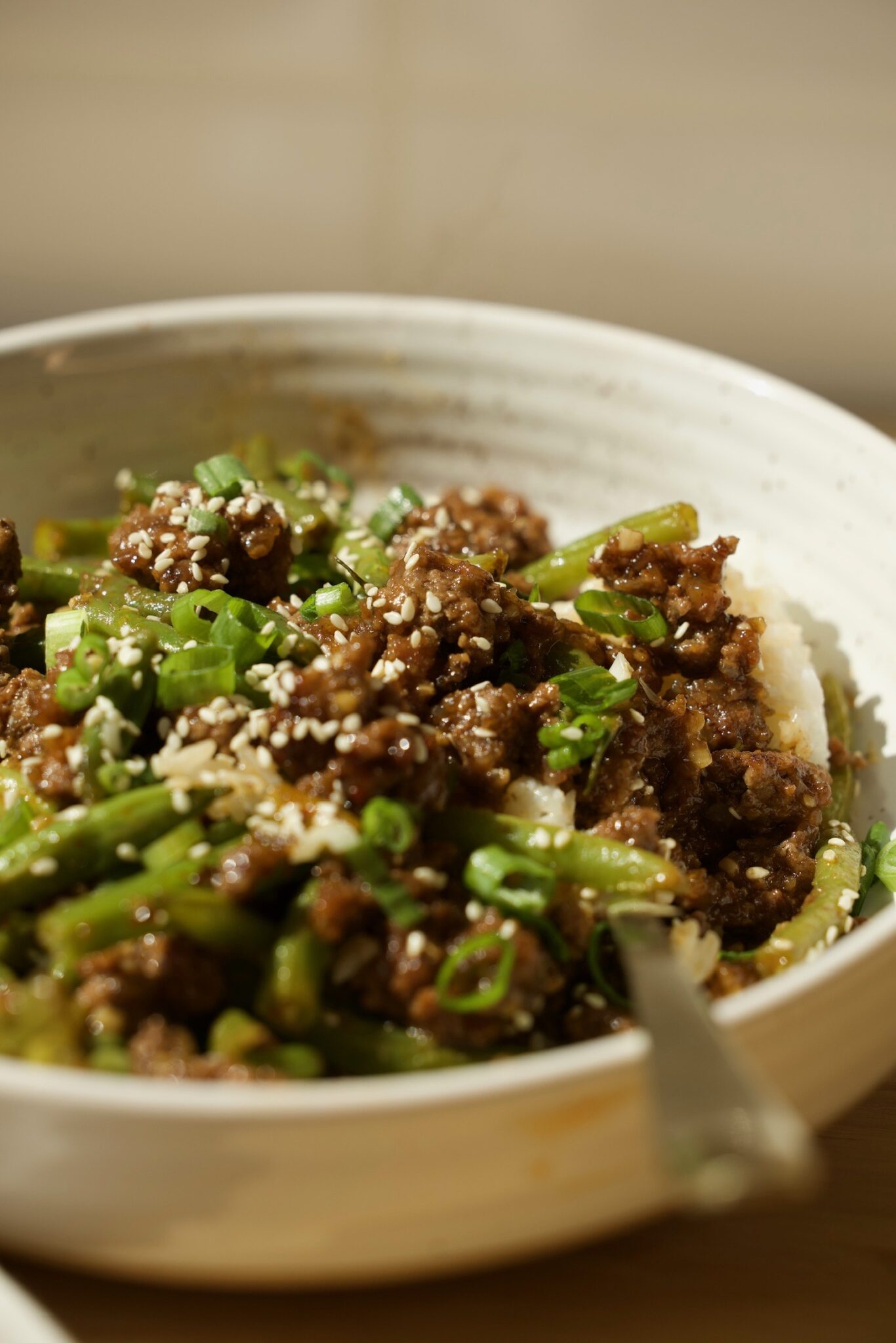 Sticky Beef + Rice - stokedathome.com