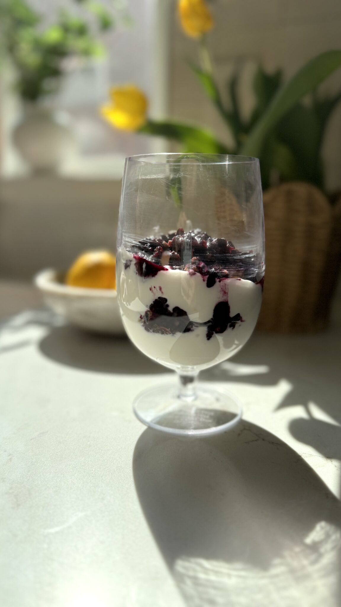Lemon Blueberry Crumble Parfaits - stokedathome.com