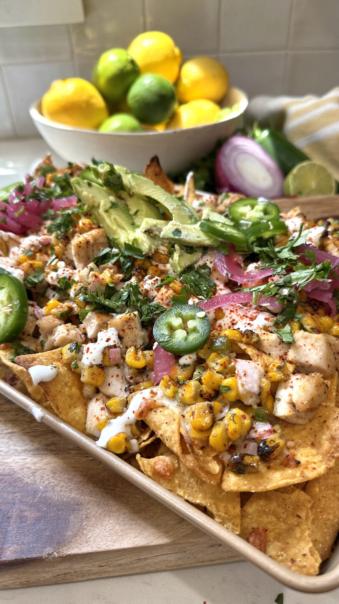 Elote Chicken Nachos (Your New Favorite Nacho Recipe) - stokedathome.com