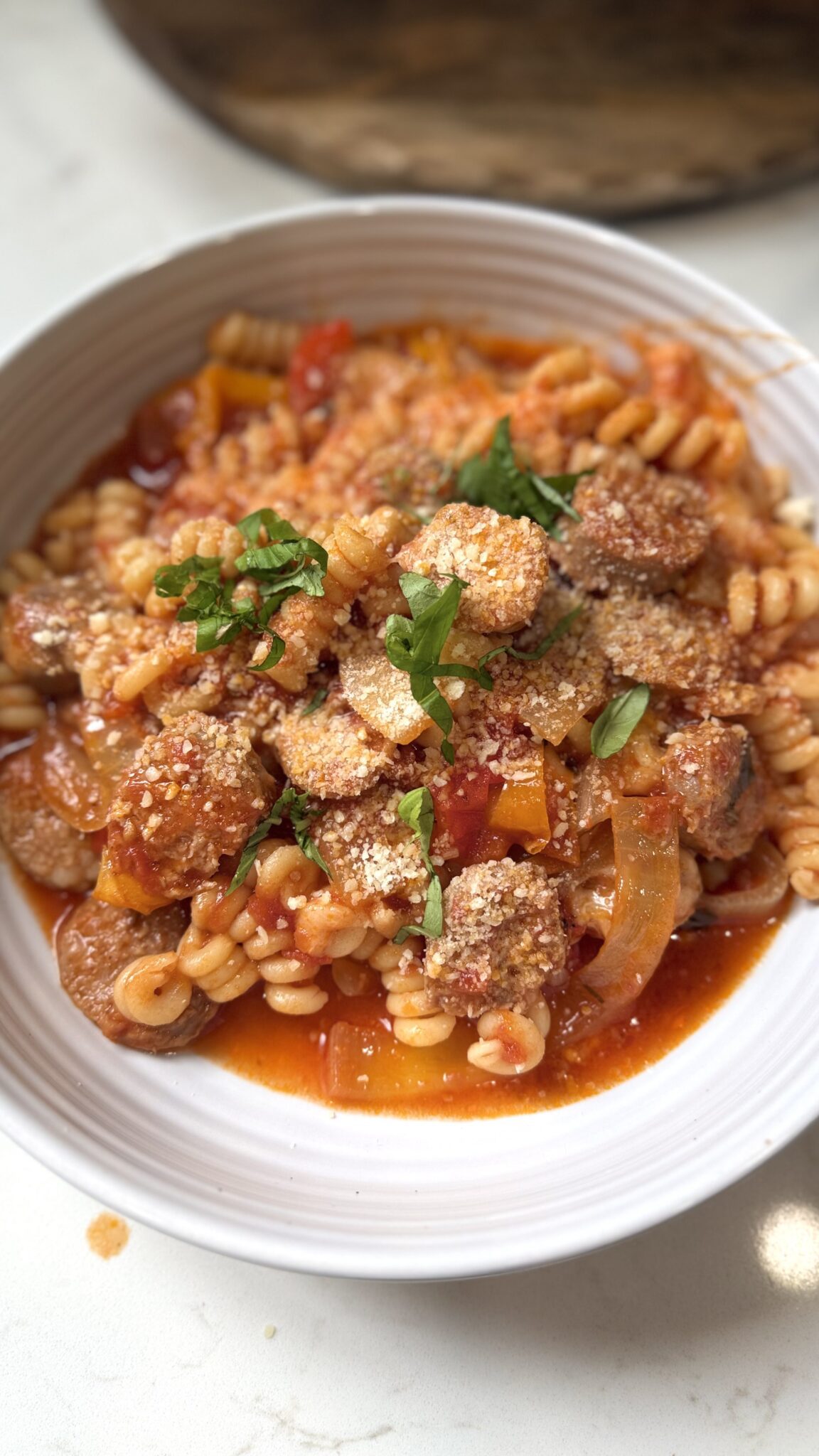 Crockpot Italian Sausage Pasta (Easy Fall Weeknight Dinner ...